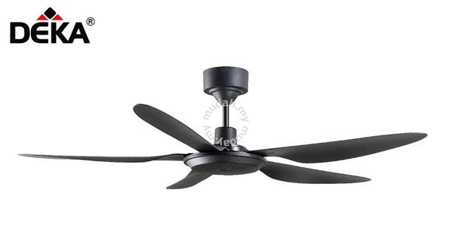 [NEW] KRONOS 56" CEILING FAN, DC MOTOR, MATTE BLACK, TV & Home ...
