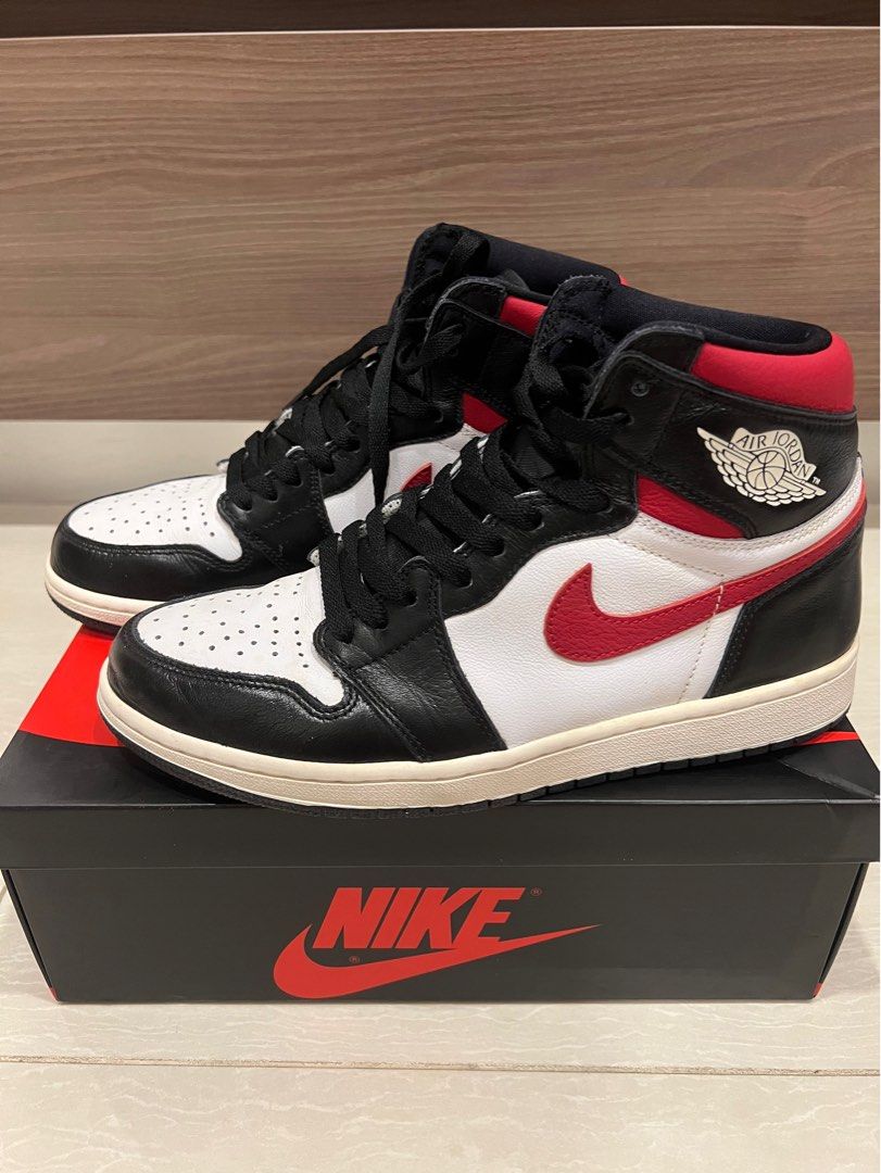 Nike AJ high Gym Red, Men's Fashion, Footwear, Sneakers on Carousell
