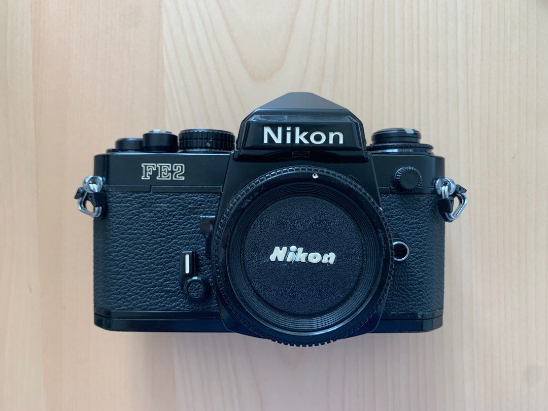 Nikon FE2 Film SLR Camera, Photography, Cameras on Carousell