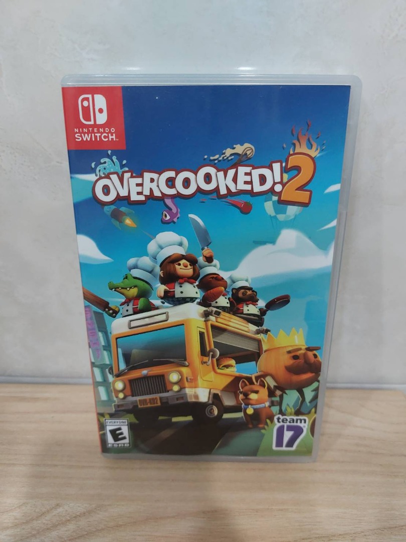 【Nintendo 任天堂】二手 NS Switch 中文版 煮過頭 2 胡鬧廚房 分手廚房 Overcooked 2, 電玩遊戲相關, 電玩、電腦遊戲軟體, Nintendo 任天堂在旋轉拍賣