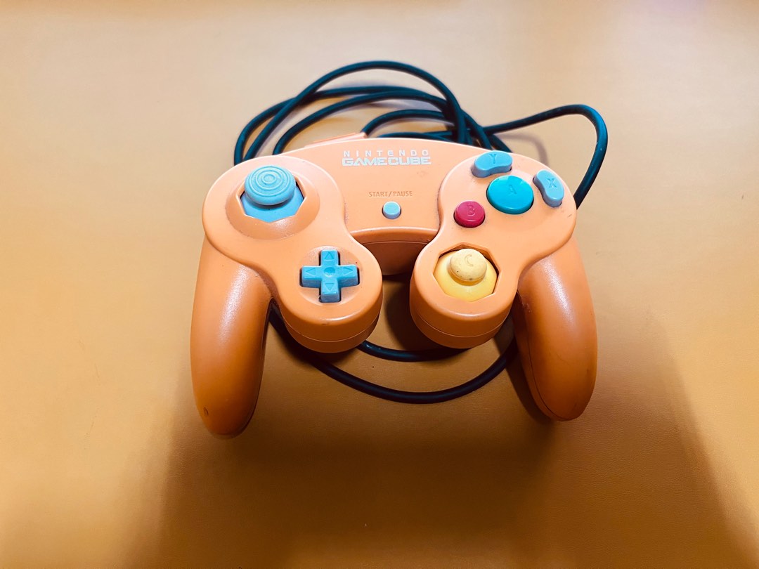 Nintendo Gamecube Controller Spice Orange Video Gaming Gaming