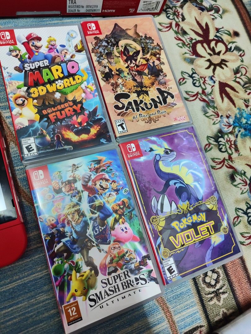 nintendo switch super Mario v2 fullset, Video Gaming, Video Game ... nintendo switch super Mario v2 fullset, Video Gaming, Video Game ...