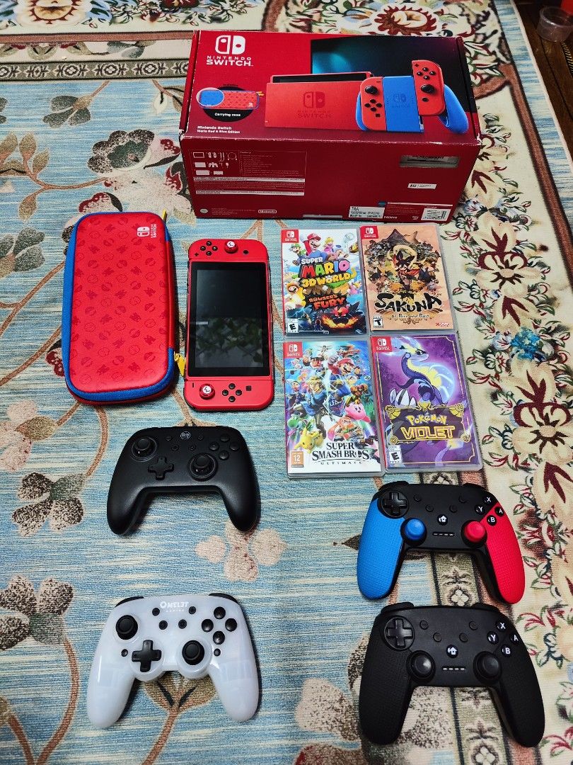 nintendo switch super Mario v2 fullset, Video Gaming, Video Game ... nintendo switch super Mario v2 fullset, Video Gaming, Video Game ...