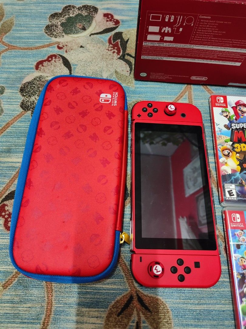nintendo switch super Mario v2 fullset, Video Gaming, Video Game ... nintendo switch super Mario v2 fullset, Video Gaming, Video Game ...