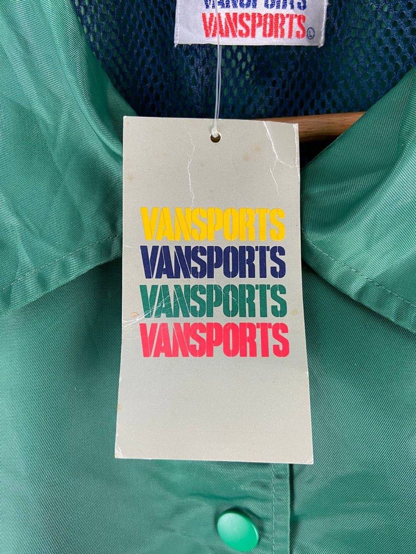 NOS SIAP TAG! Vintage Vansports Coach Jacket Stussy Thrasher Oversized ...
