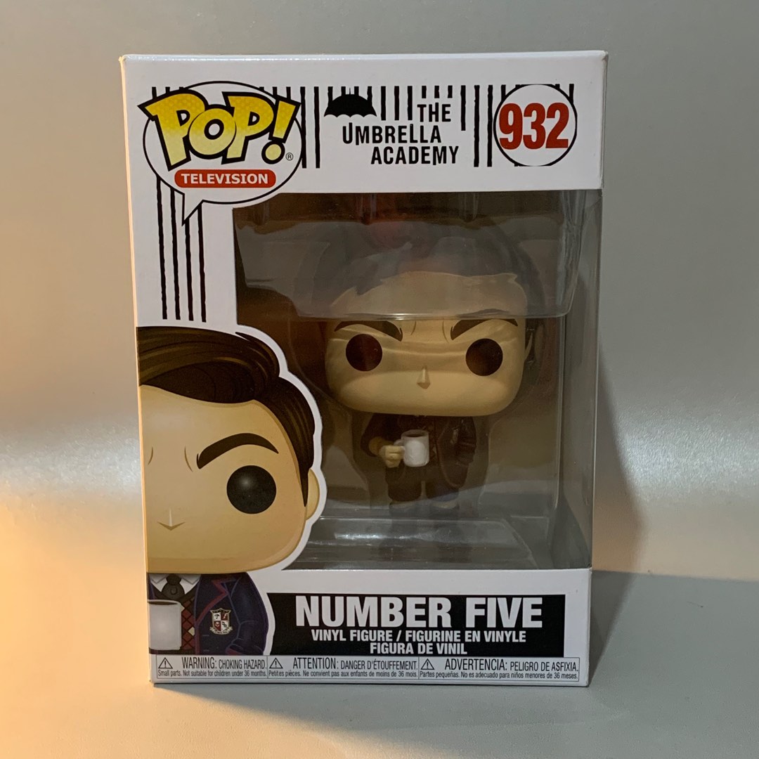 Number Five (Umbrella Academy) Funko Pop!, Hobbies & Toys, Toys & Games ...