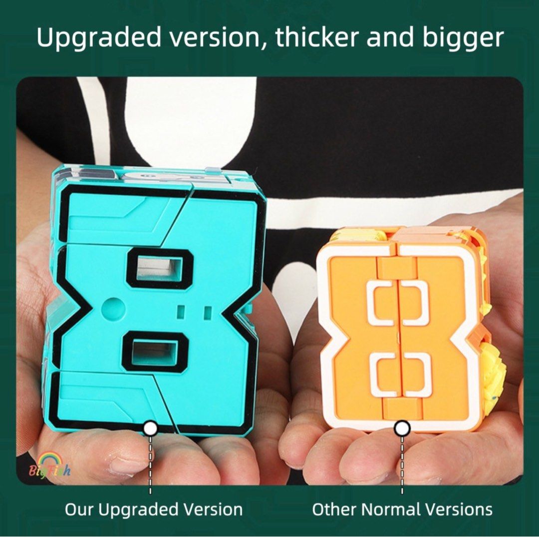 Numbers Transformer Robot, Hobbies & Toys, Toys & Games on Carousell