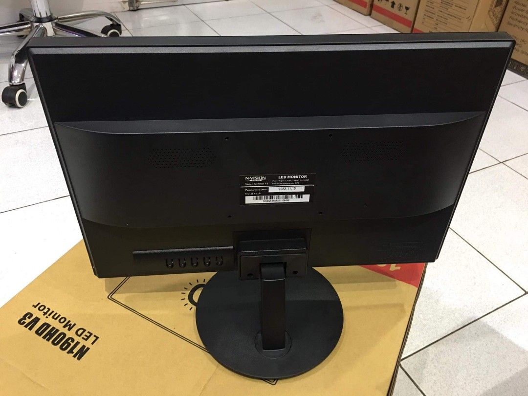 Nvision 19" LED Monitor 60Hz HDMI VGA PC Desktop N190HD V3, Computers & Tech, Parts ...