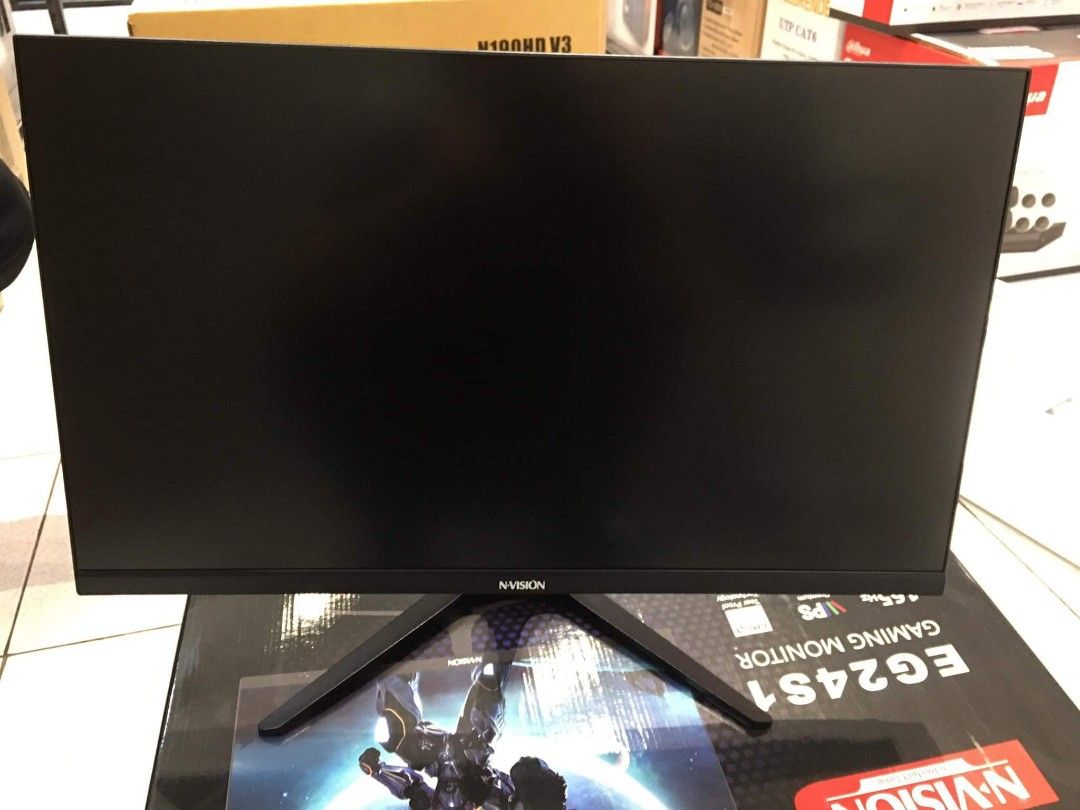 Nvision 23.8" IPS Panel 165Hz LED Gaming Monitor FHD AMD Freesync DP ...