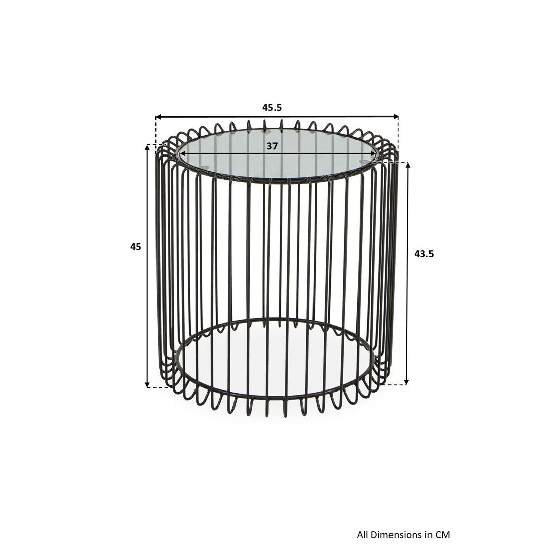 Obsidian cage coffee table, Furniture & Home Living, Furniture, Tables ...