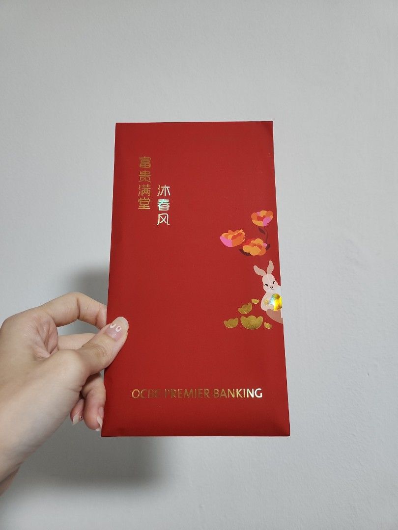 OCBC Premier Banking Red Packet, Hobbies & Toys, Stationery & Craft ...