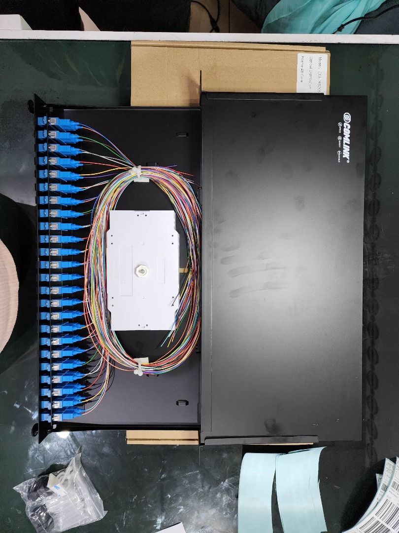 ODF Optical Distribution Frame With SC Pigtail - Rackmount Comlink ...