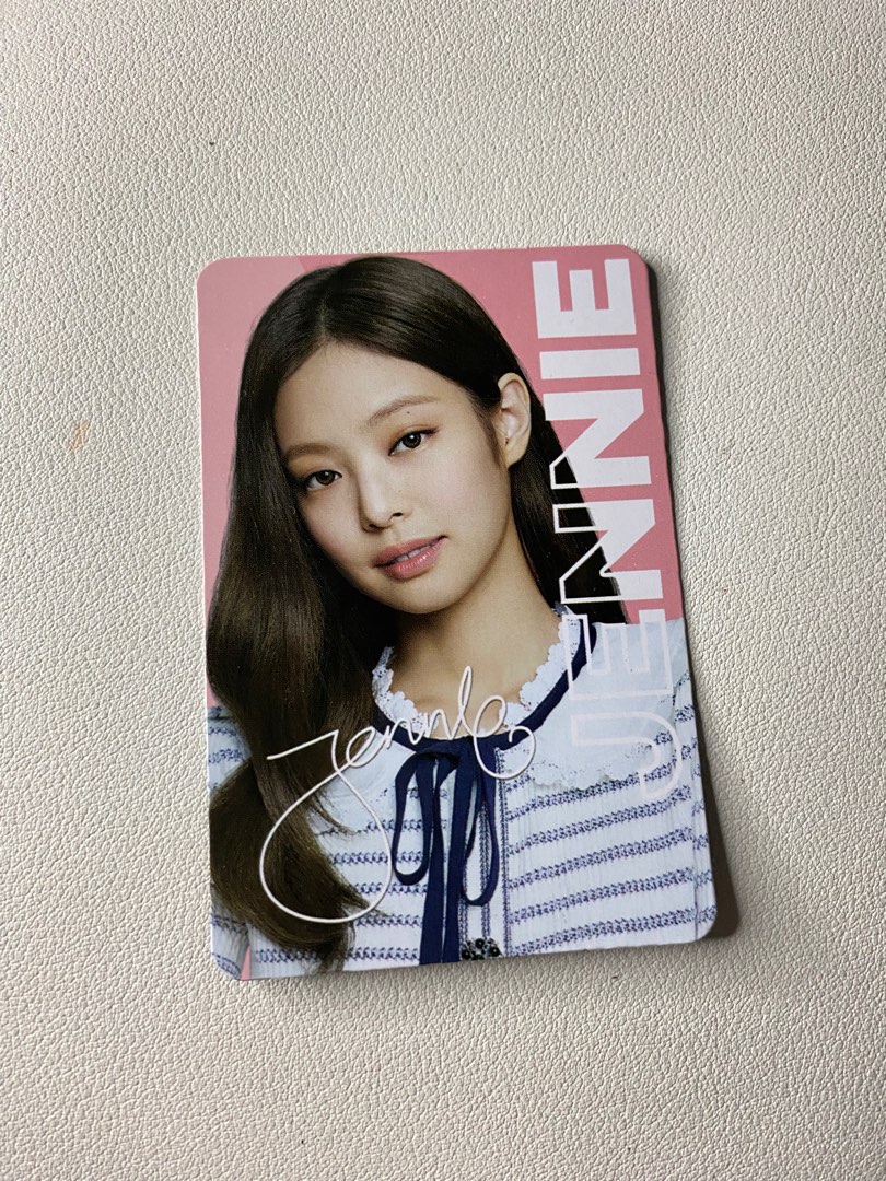 Official Jennie Blackpink x Oreo Photocards on Carousell