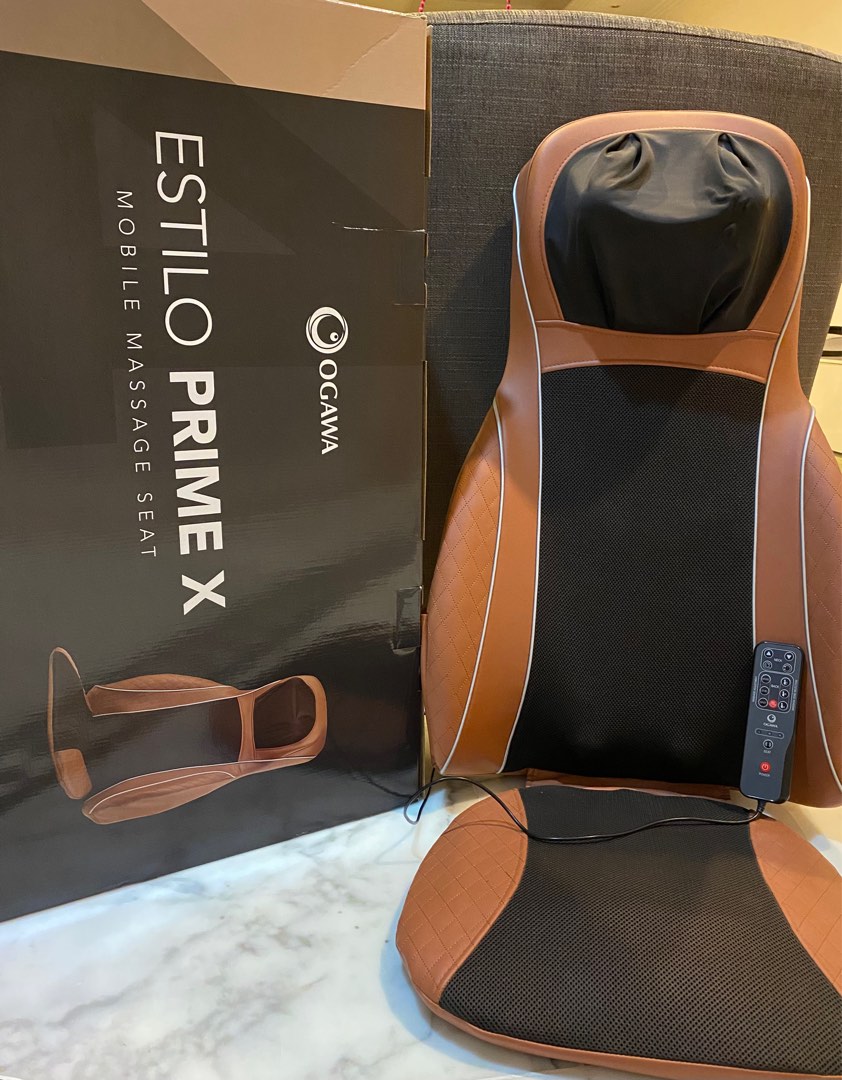 Ogawa Estilo Prime X Mobike Massage Seat, Health & Nutrition, Massage ...