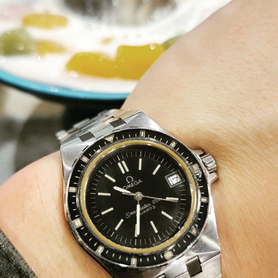Gerald genta desgin Omega limited edition, 1st Omega Quartz, 名牌, 手錶 ...