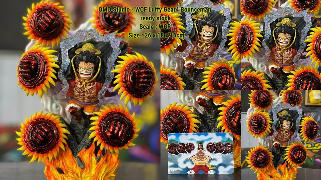 OMO Studio - WCF Luffy Gear4 Bounceman, Hobbies & Toys, Toys & Games on ...