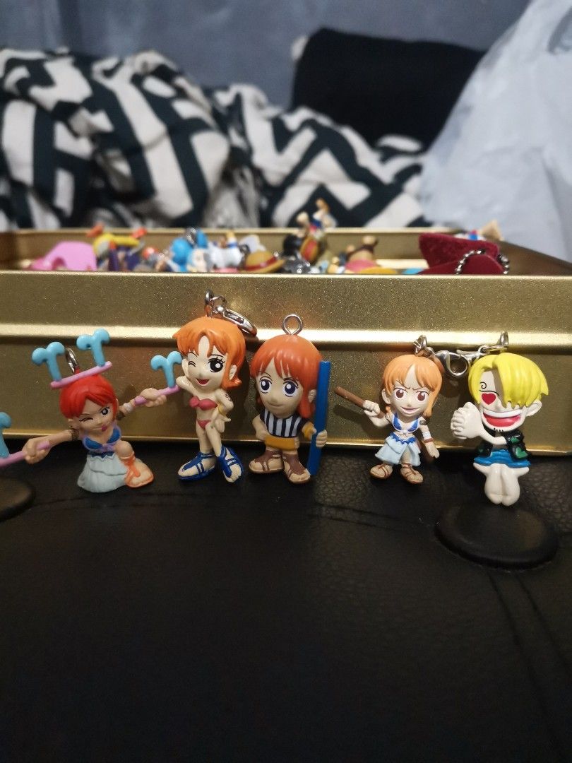 One piece Zoro , Ussop , Nami Mini figure, Hobbies & Toys, Toys & Games ...