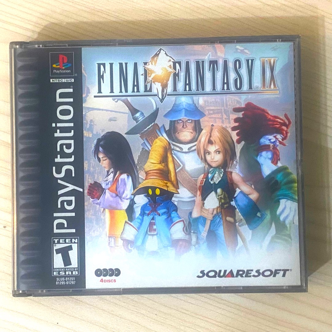 Original Final Fantasy IX CDs, Video Gaming, Video Games, PlayStation ...