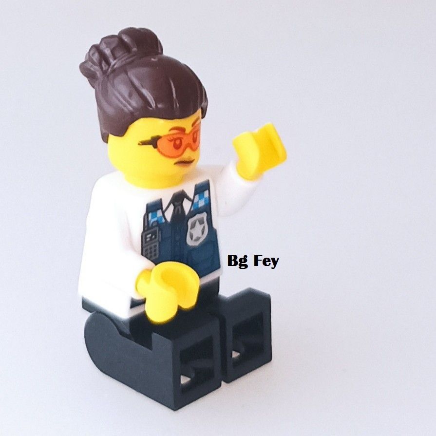 Original Lego Police Minifigure - Officer Gracie Goodhart, Toys ...
