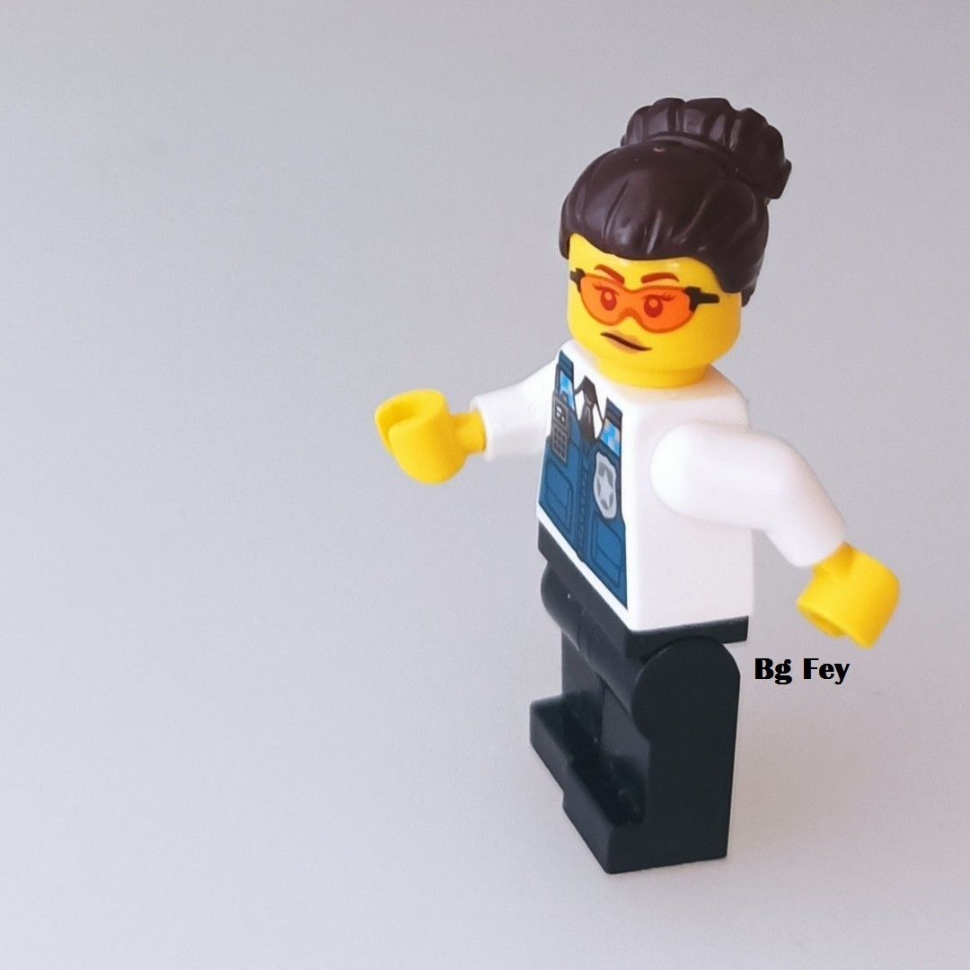 Original Lego Police Minifigure - Officer Gracie Goodhart, Toys ...