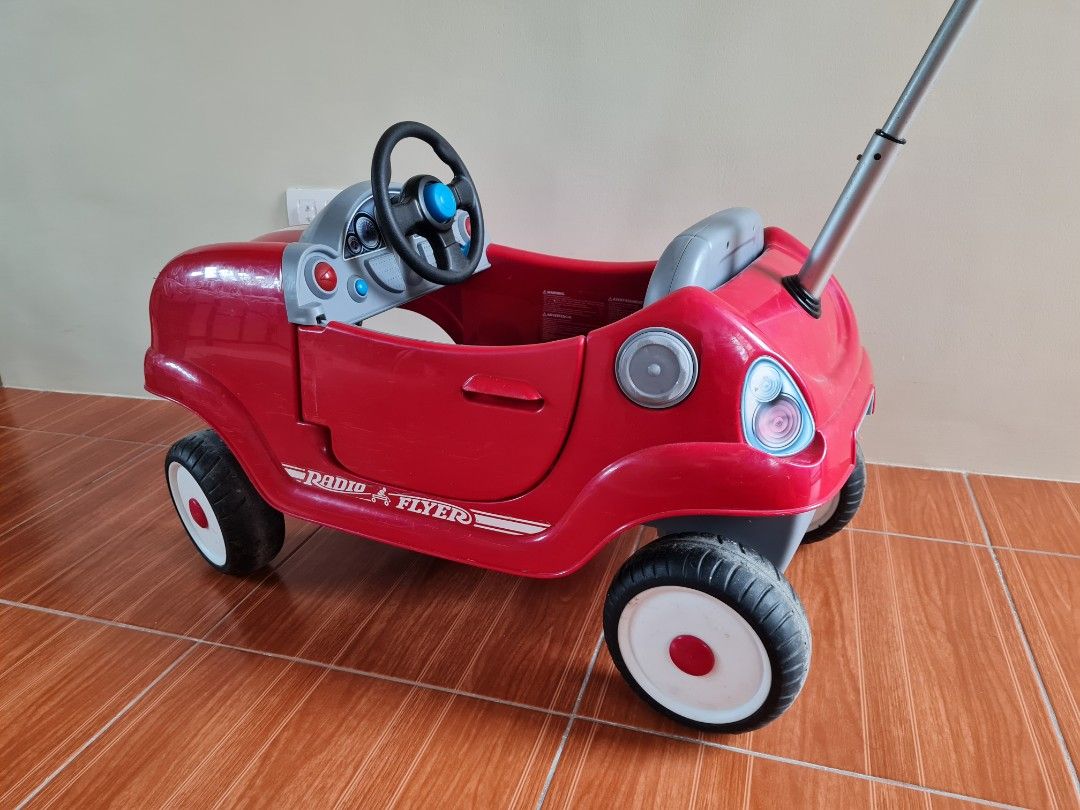 Original Radio Flyer car - steer and stroll coupe, Babies & Kids, Going ...