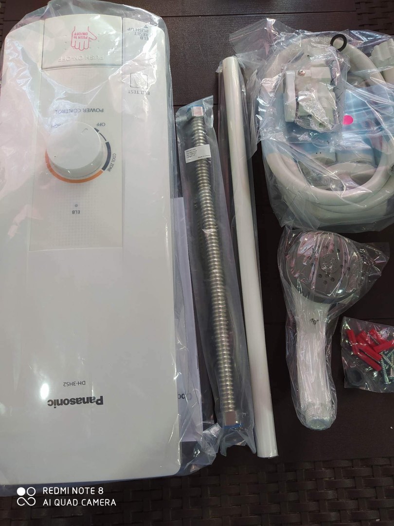 Panasonic Electric Home Shower, Furniture & Home Living, Bathroom ...