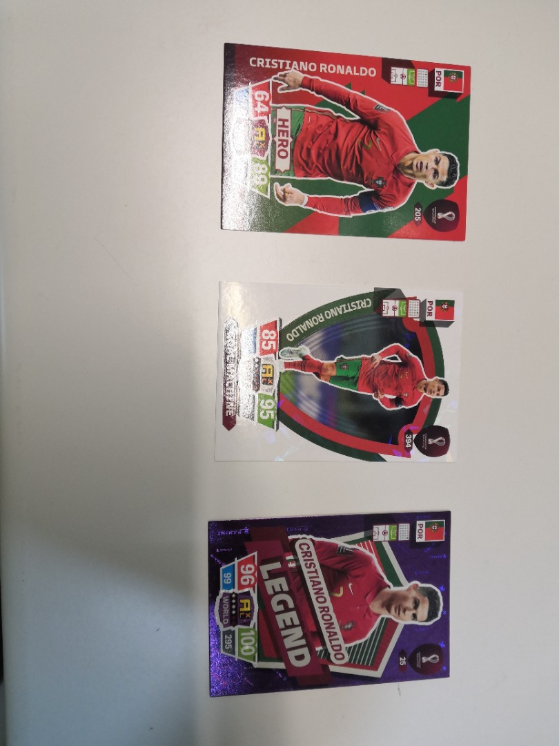 Panini Ronaldo set, Hobbies & Toys, Toys & Games on Carousell