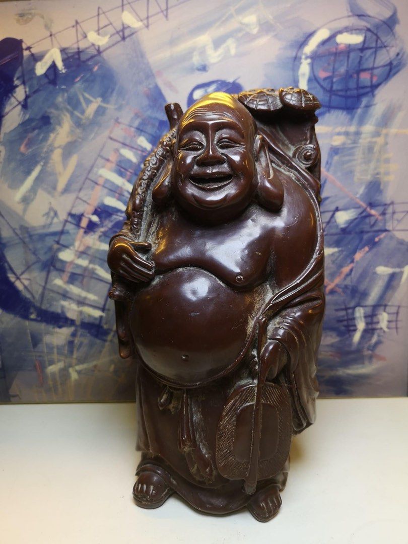 Patung budha bahan batu, Desain & Kerajinan Tangan, Lainnya di Carousell