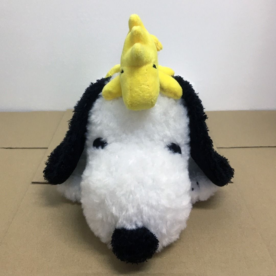 Peanuts Snoopy - Snoopy with Woodstock Nesoberi Pair Plush Toy by SEGA ...