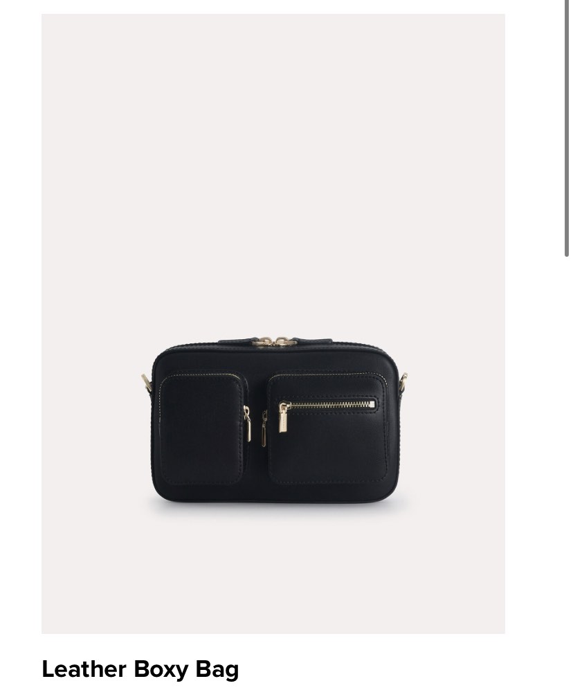 Pedro Leather Boxy Bag, Women's Fashion, Bags & Wallets, Purses ...