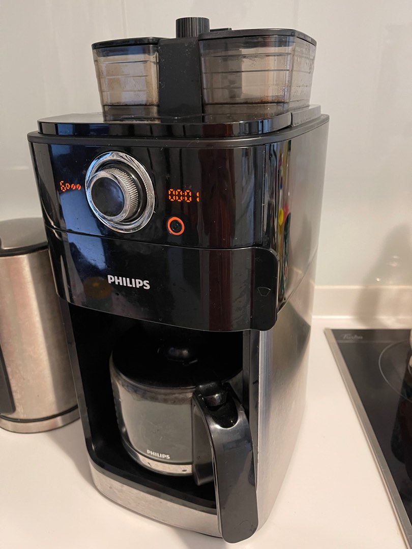 Philips Grind & Brew Coffee Maker, TV & Home Appliances, Kitchen ...