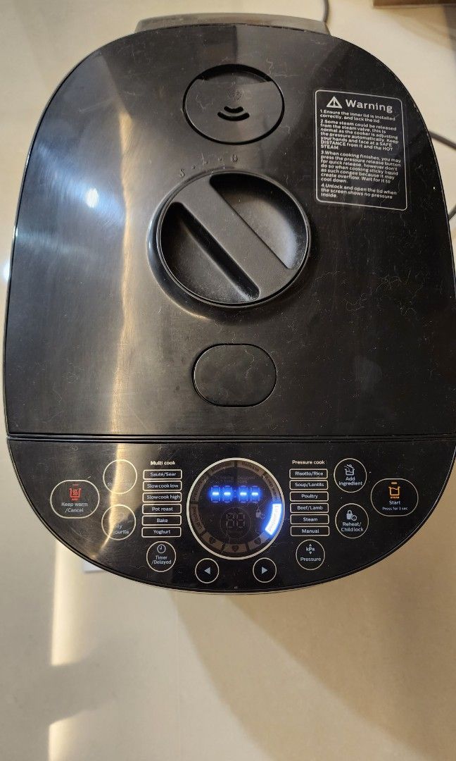 Philips HD2145/62 Pressure Cooker, TV & Home Appliances, Kitchen ...