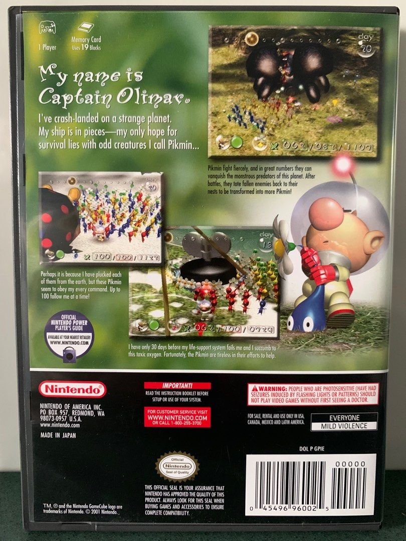 Pikmin [GameCube], Video Gaming, Video Games, Nintendo on Carousell