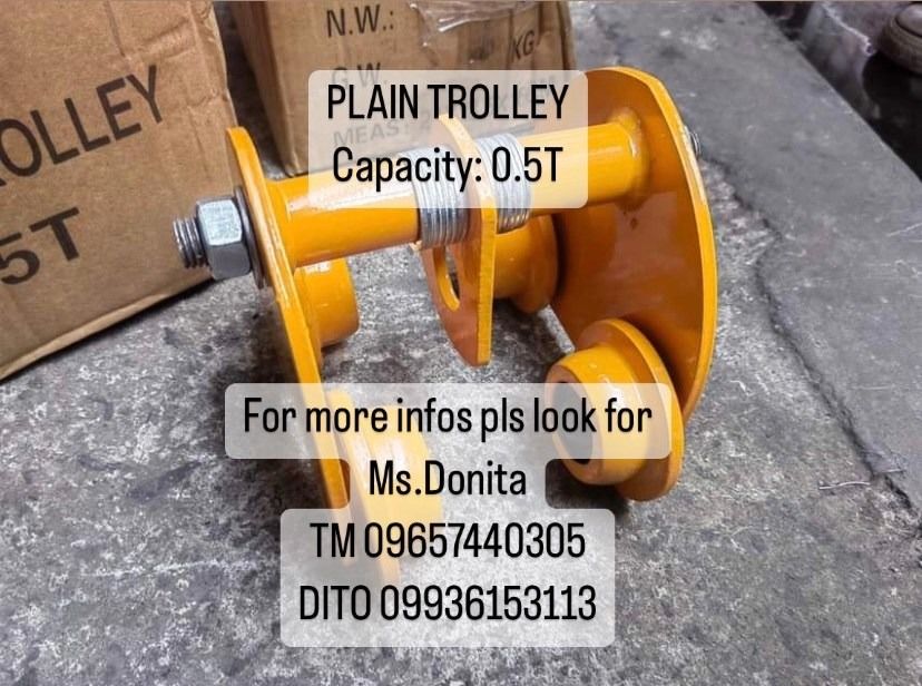 PLAIN TROLLEY, Commercial & Industrial, Industrial Equipment on Carousell