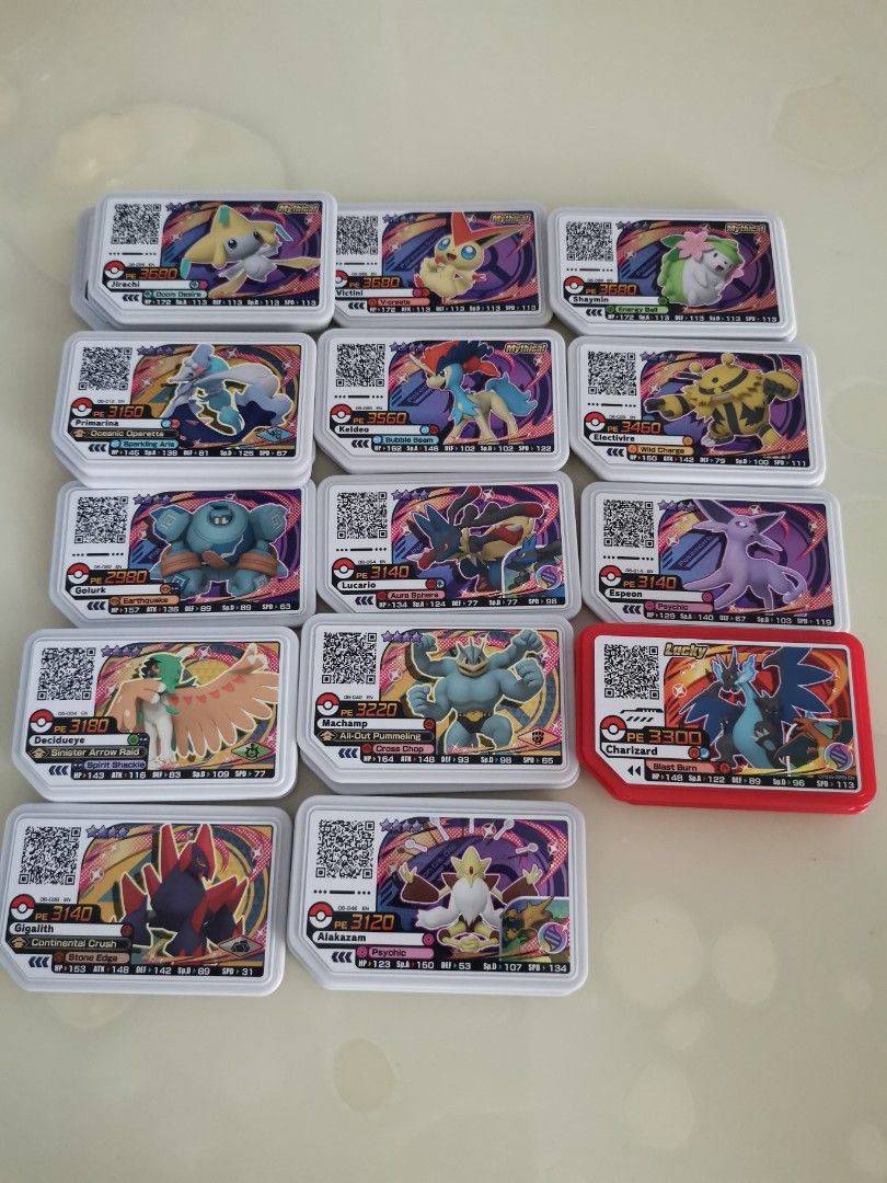 Pokemon Gaole Legend 2 4stars legend 1 4 stars, Hobbies & Toys, Toys ...