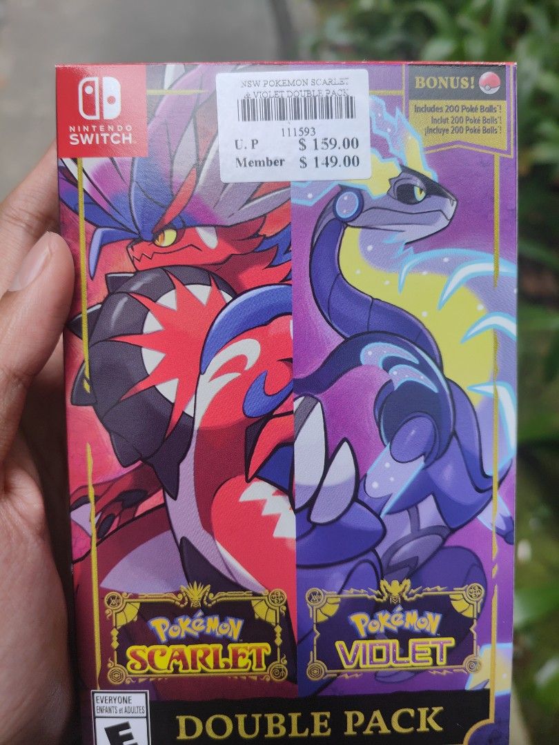 Pokemon Violet and Scarlet pack, Video Gaming, Video Games, Nintendo on ...