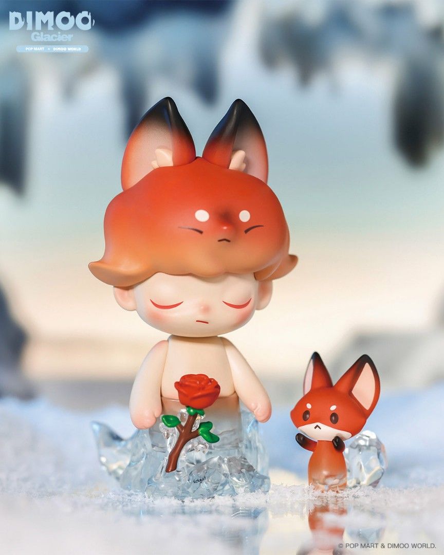[POPMART LIMITED EDITION] POPMART LIMITED EDITION DIMOL GLACIER 100% ...