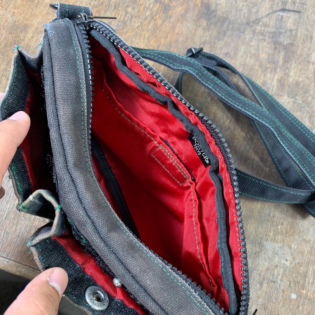 Porter x atmos, Men's Fashion, Bags, Sling Bags on Carousell