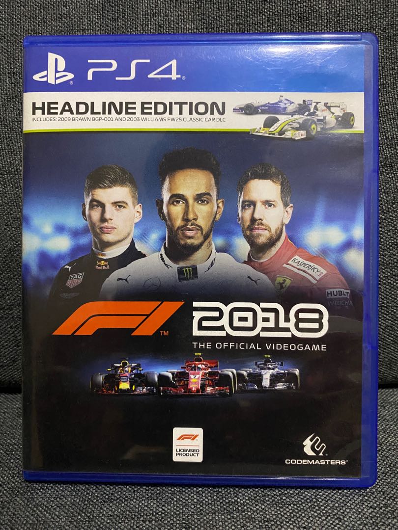 PS4 F1 2018, Video Gaming, Video Games, PlayStation on Carousell
