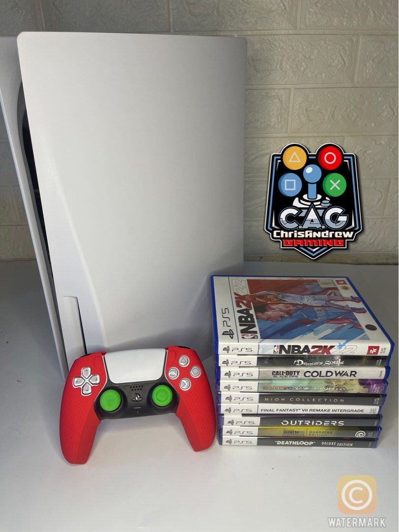 PS5 Disc Edition with 15 digital games by ChrisAndrew Gaming, Video ...