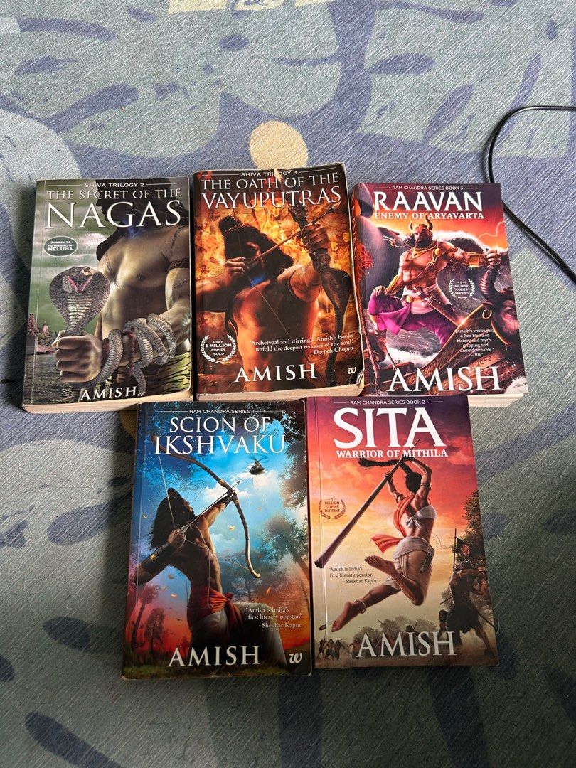Ram chandra series and Shiva trilogy 2 and 3, Hobbies & Toys, Books ...