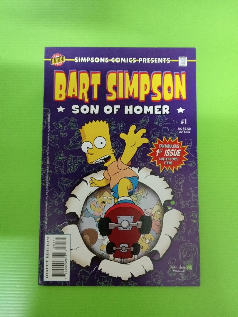 Rare Issue ! Simpsons Comics Presents Bart Simpson #1 ( Matt Groening ...