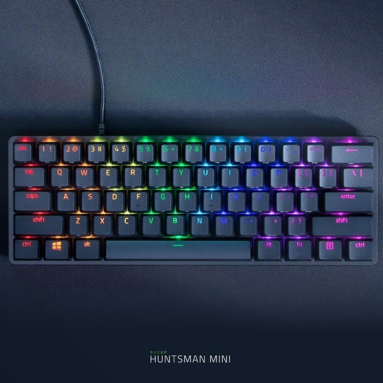 Razer Huntsman Mini - 60% Gaming Keyboard (Black), Computers & Tech ...