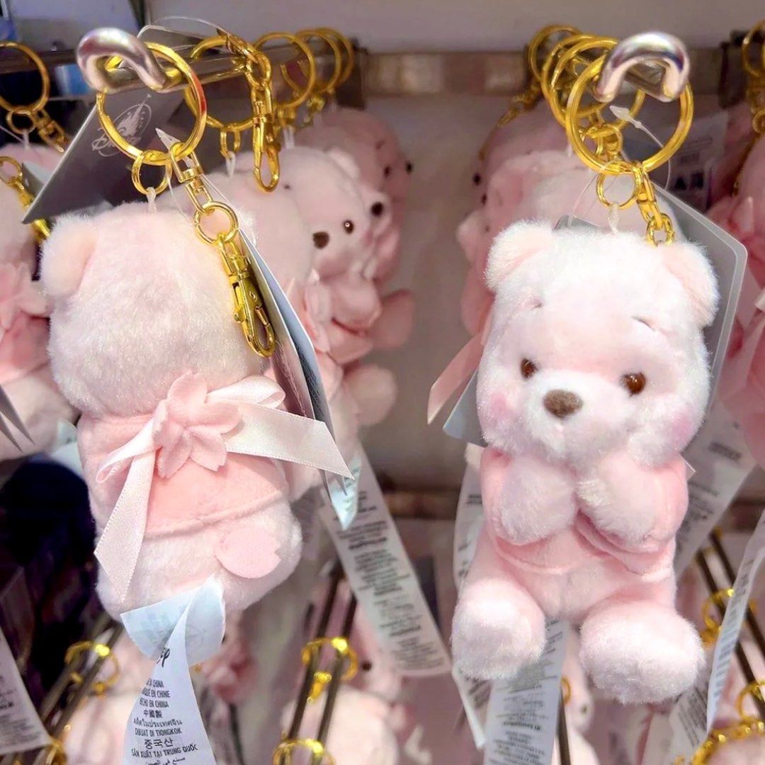 [Ready Stock]Disney Sakura Winnie the Pooh Keychain, Hobbies & Toys ...