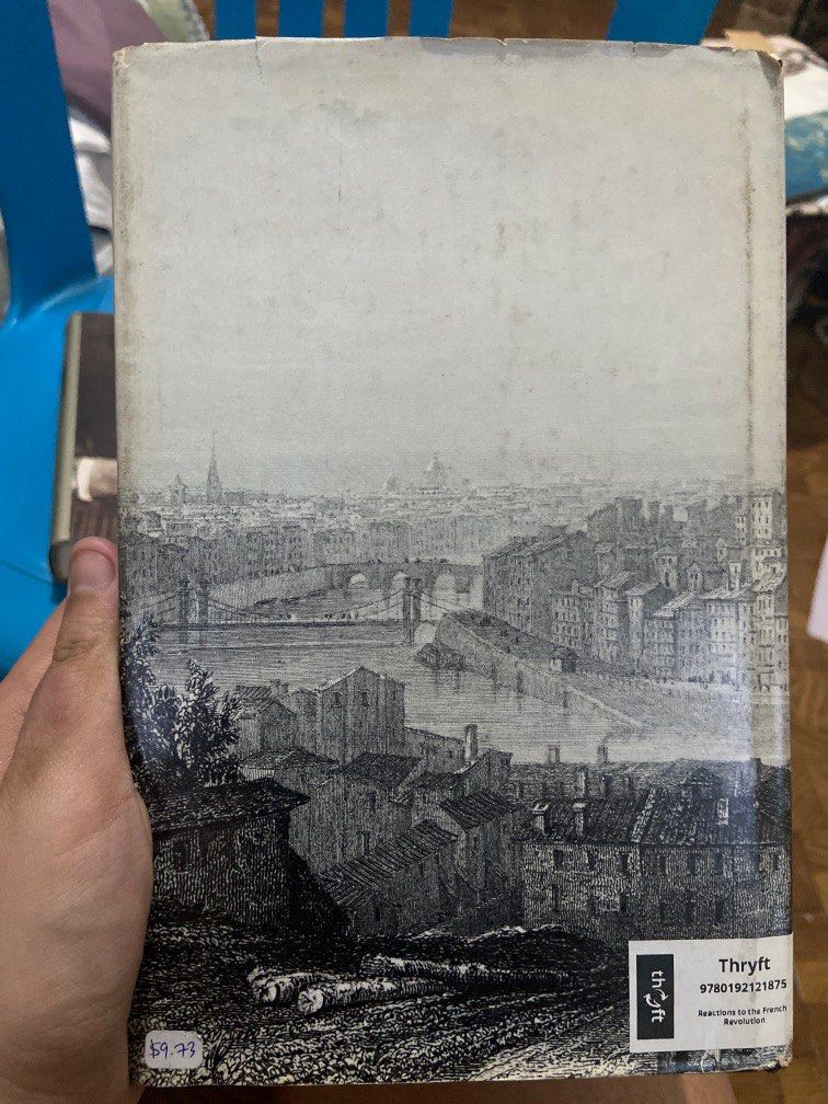 RICHARD COBB - Reactions to the French Revolution, Hobbies & Toys ...