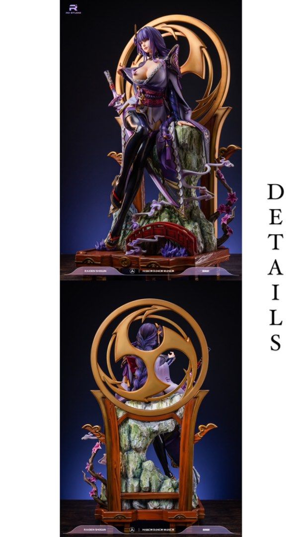 RO Studio - Raiden Shogun, Hobbies & Toys, Toys & Games on Carousell