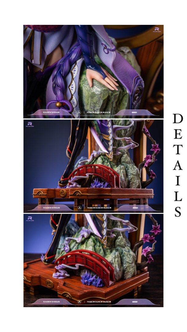 RO Studio - Raiden Shogun, Hobbies & Toys, Toys & Games on Carousell