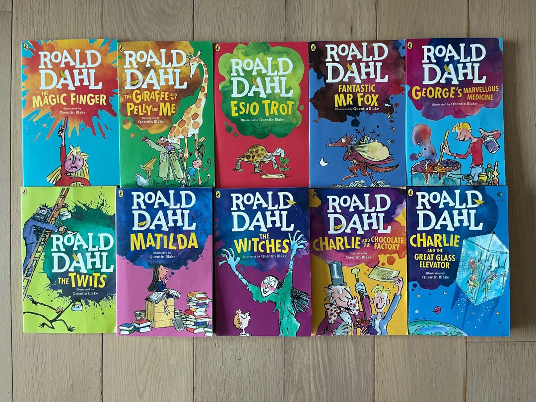 Roald Dahl - $100 for 10, 興趣及遊戲, 書本 & 文具, 小朋友書 - Carousell