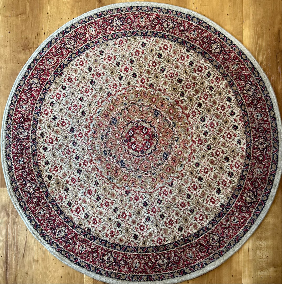 Round Persian carpet, Furniture & Home Living, Home Decor, Carpets ...