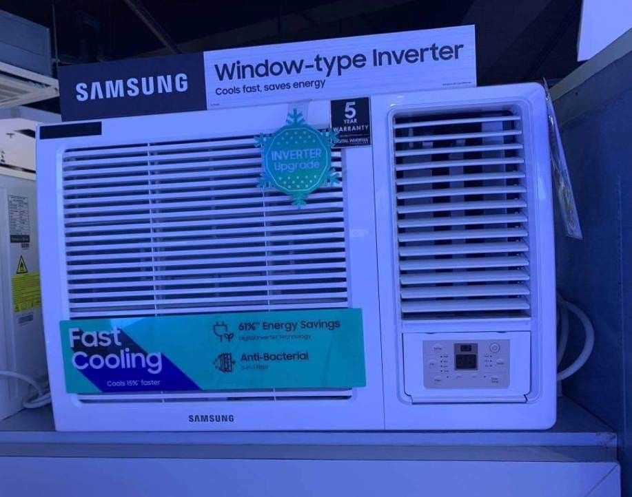 SAMSUNG WINDOW TYPE DIGITAL INVERTER AIRCON, TV & Home Appliances, Air ...